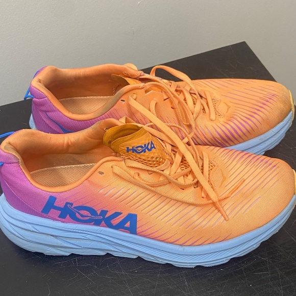 Hoka | Shoes | Hoka Vibrant Orange And Purple Sneakers | Poshmark
